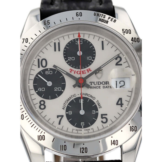 Tudor Pre-owned Tudor Tiger Prince Chronograph Automatic White Dial Men's Watch 79280P - Tudor ...