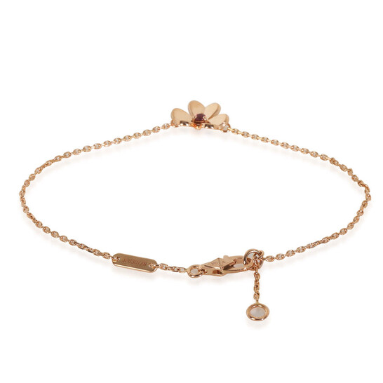 Van Cleef & Arpels Pre-Owned Van Cleef & Arpels Rose Gold Ruby Mini ...