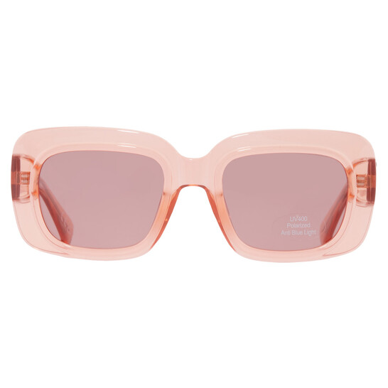 Prive' Revaux Polarized Pink Square Ladies Sunglasses PORT MIAMI/S 0S8R ...