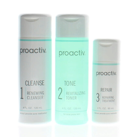 Proactiv Solution 3 Piece 60 Day Acne Treatment Kit Skin Care UPC ...