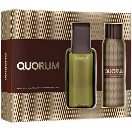 Puig Men's Quorum Gift Set Fragrances 8411061011072 - Fragrances ...