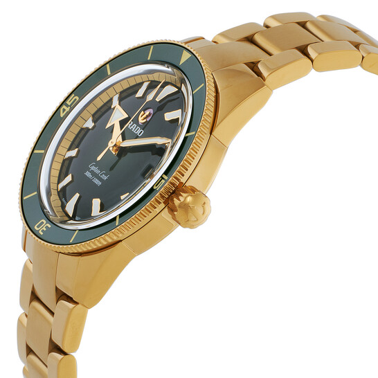 Rado Captain Cook Automatic Green Dial Men's Watch R32136323 - Watches ...
