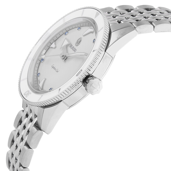 Rado Captain Cook Automatic White Dial Ladies Watch R32500718 - Rado ...