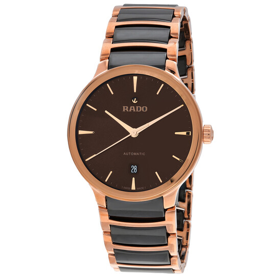 Rado Centrix Automatic Brown Dial Men's Watch R30017302 7612819063089 ...