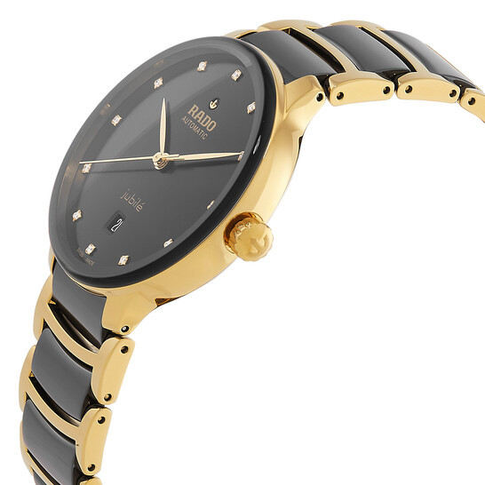 Rado Centrix Quartz Diamond Black Dial Unisex Watch R30008742 - Rado ...