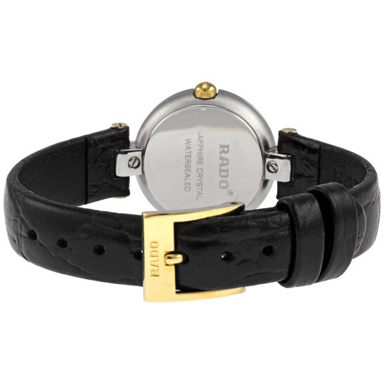 Rado Coupole Black Dial Ceramic Case Ladies Watch R22829155 ...