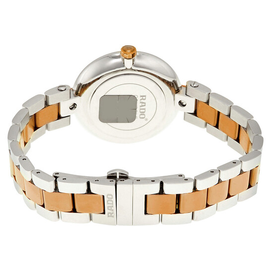 Rado Coupole Black Dial Two-tone Ladies Watch R22850163 7612819048192 ...