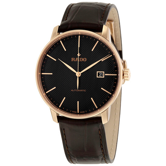 Rado Coupole Classic Automatic Black Dial Men's Watch R22877165 ...