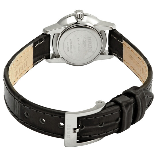 Rado Coupole Classic Black Mother of Pearl Dial Ladies Watch R22890925 ...