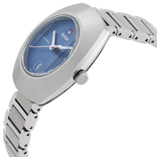 Rado DiaStar Original Automatic Blue Dial Ladies Watch R12170343 - Watches, Original - Jomashop