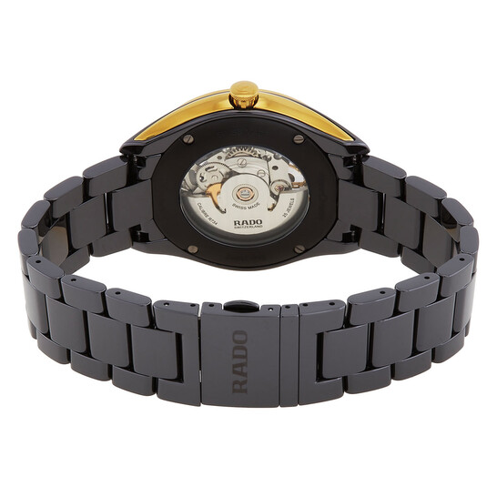 Rado HyperChrome Automatic Diamond Black Dial Unisex Watch R32157152 ...