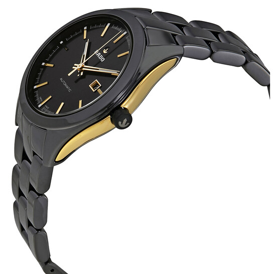 Rado HyperChrome Black Dial Automatic Unisex Ceramic Watch R32287152 ...