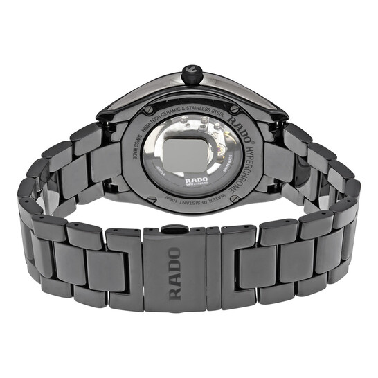 Rado Hyperchrome XL Automatic Black Dial Black High-tech Ceramic Men's ...