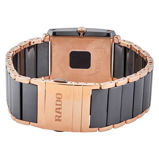 Rado Integral Quartz Black Dial Men's Watch R20227162 7612819058191 ...