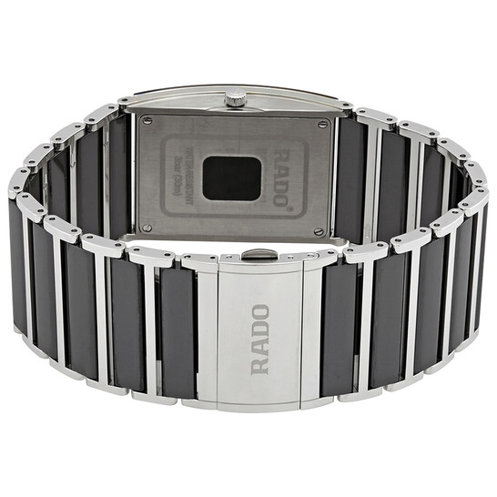 Rado Integral Quartz Black Dial Men's Watch R20861152 7612819039367 ...