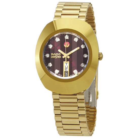 Rado The Original Automatic Diamond Men's Watch R12413573 7612819058429 ...