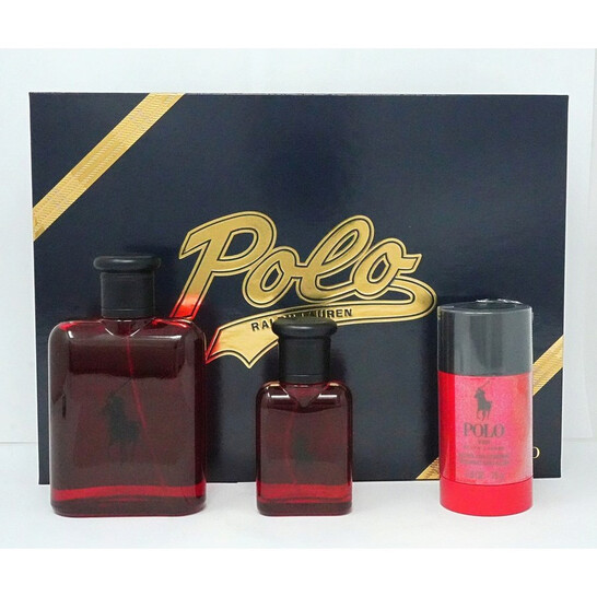 Ralph Lauren Men's Polo Red Gift Set Fragrances 3605972860354 ...
