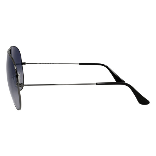 Ray-Ban Aviator Gradient Polarized Blue/Grey Pilot Unisex Sunglasses ...