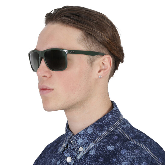 Ray-Ban Boyfriend Two Green Square Unisex Sunglasses RB4547 671931 60 ...