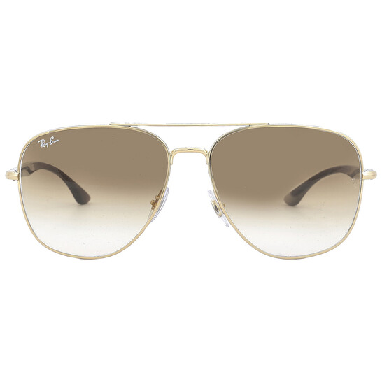 Ray-Ban Brown Square Unisex Sunglasses RB3683-001/51-59 RB3683 001/51 ...