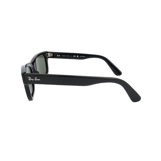 Ray-Ban Burbank Polarized Green Rectangular Men's Sunglasses RB2283 901 ...