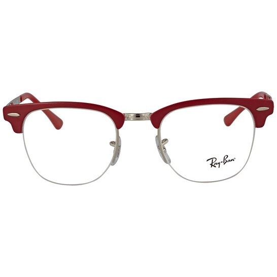 Ray-Ban Clubmaster Metal Optics Demo Square Unisex Eyeglasses RX3716VM ...