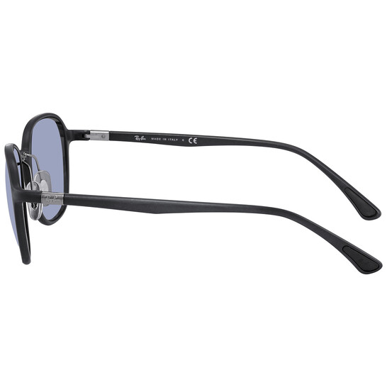 Ray-Ban Dark Blue Square Unisex Sunglasses RB4341 601S80 51 ...