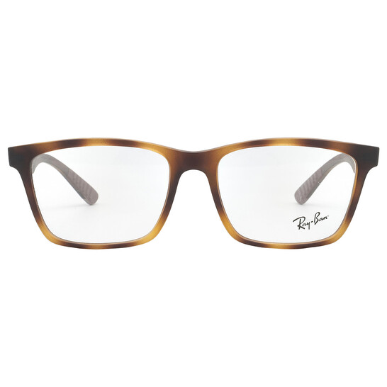 Ray-Ban Demo Rectangular Men's Eyeglasses RX7025 8282 57 8056597858717 ...