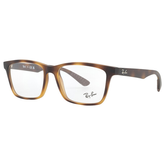 Ray-Ban Demo Rectangular Men's Eyeglasses RX7025 8282 57 8056597858717 ...