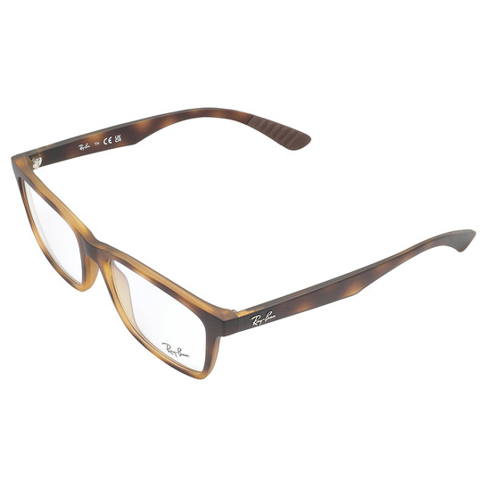 Ray-Ban Demo Rectangular Men's Eyeglasses RX7025 8282 57 8056597858717 ...
