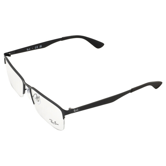 Ray-Ban Demo Rectangular Unisex Eyeglasses RX6335 2503 58 8056262061596 ...