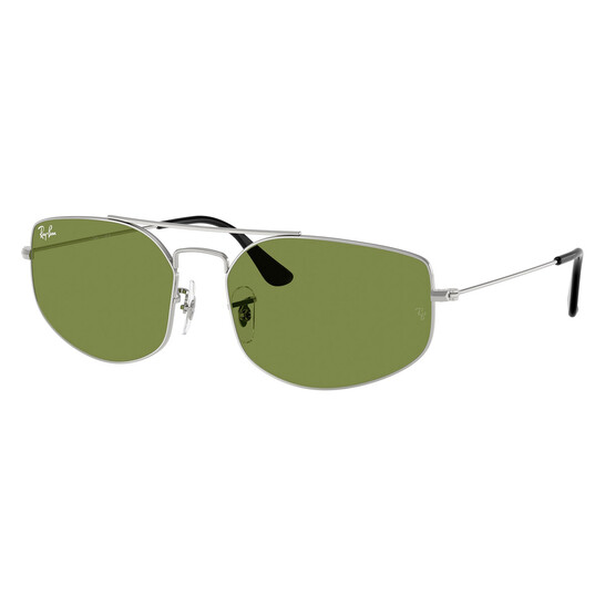 Ray-Ban EXPLORER 5 Green Navigator Unisex Sunglasses RB3845 003/4E 60 ...