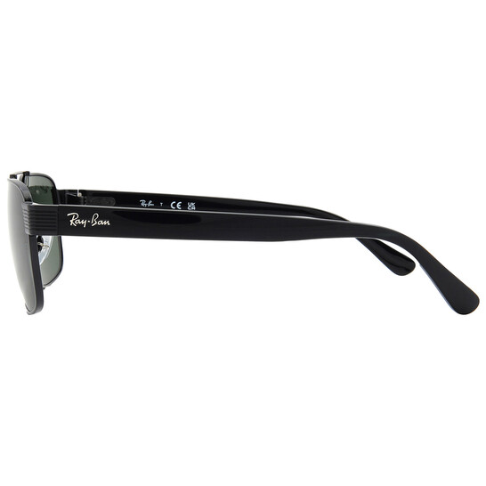 Ray-Ban G-15 Green Rectangular Unisex Sunglasses RB3751 002/31 58 ...