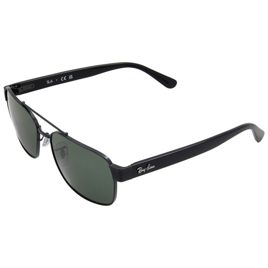 Ray-Ban G-15 Green Rectangular Unisex Sunglasses RB3751 002/31 58 ...