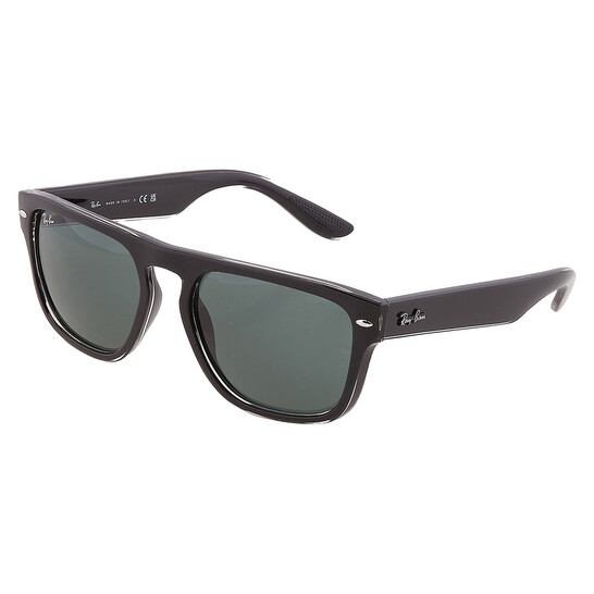 Ray-Ban Green Square Unisex Sunglasses RB4407 654571 57 8056597936309 ...