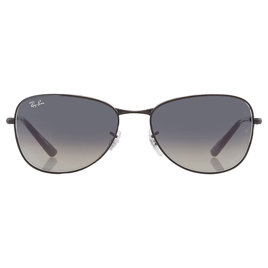 Ray-Ban Grey Gradient Pilot Unisex Sunglasses RB3733 002/71 56 ...