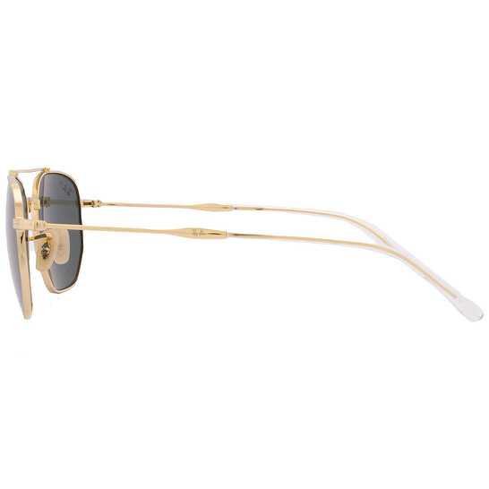 Ray-Ban Grey Irregular Unisex Sunglasses RB3707 001/O9 57 8056597834261 ...