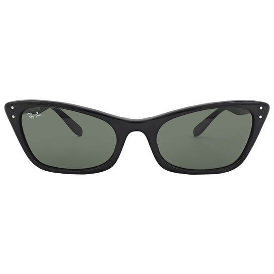 Ray-Ban Lady Burbank Green Cat Eye Ladies Sunglasses RB2299 901/31 55 ...