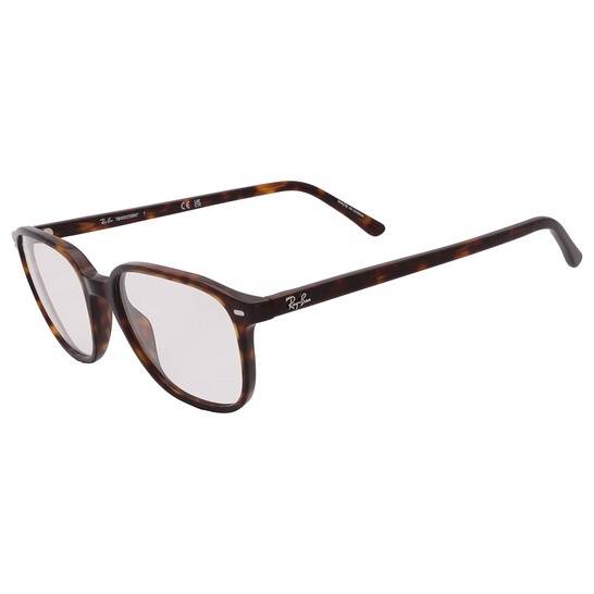 Ray-Ban Leonard Transitions Clear Square Unisex Sunglasses RB2193 902 ...