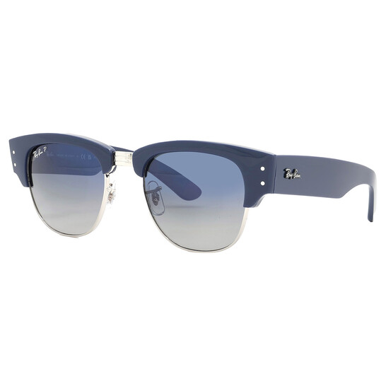 Ray-Ban Mega Clubmaster Blue Gradient Square Unisex Sunglasses RB0316S ...