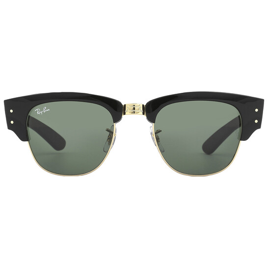 Ray-Ban Mega Clubmaster Green Square Unisex Sunglasses RB0316S 901/31 ...