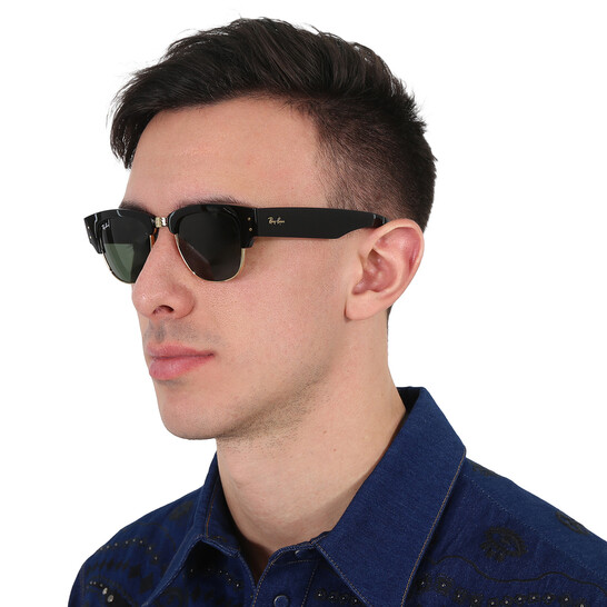 Ray-Ban Mega Clubmaster Green Square Unisex Sunglasses RB0316S 901/31 ...