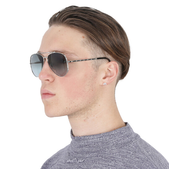 Ray-Ban New Aviator Blue Gradient Pilot Unisex Sunglasses RB3625 003/3M ...