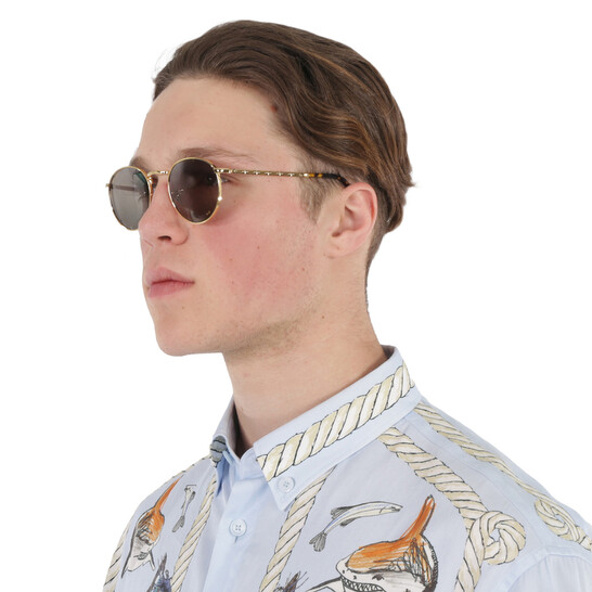 ray ban round polarised