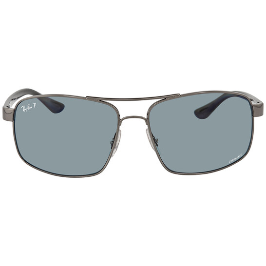 Ray-Ban Polarized Blue Aviator Sunglasses RB3604CH 004/BA 62 ...