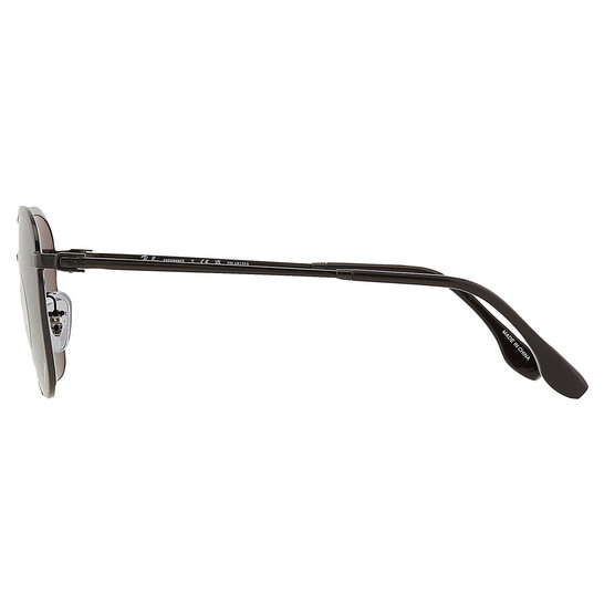 Ray-Ban Polarized Dark grey Square Unisex Sunglasses RB3720 002/K8 55 ...