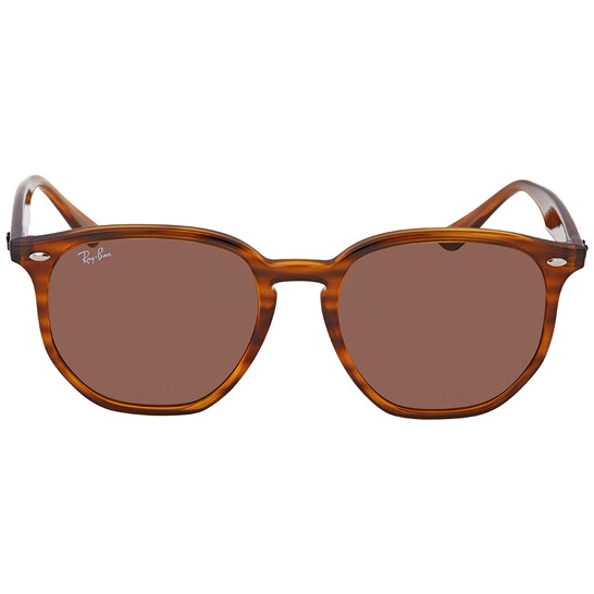 Ray-Ban RB4306 Dark Brown Classic Men's Hexagonal Sunglasses RB4306 820 ...