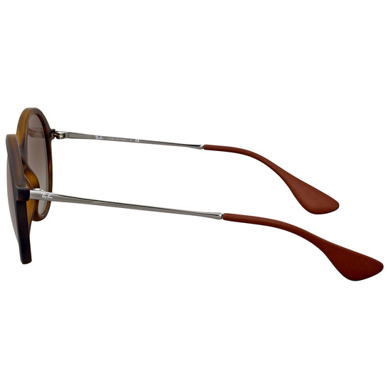 Ray-Ban Ray-Ban Round Brown Gradient Sunglasses RB4222 RB4222 865/13 50 ...