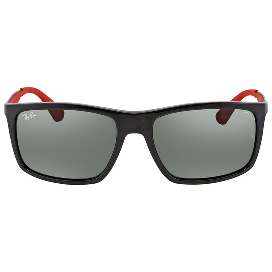 Ray-Ban SCUDERIA FERRARI COLLECTION Green Classic Rectangular ...
