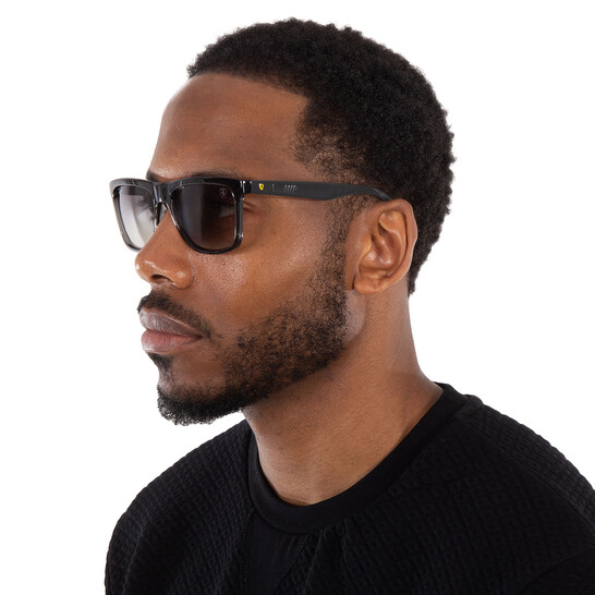 Ray-Ban Scuderia Ferrari Grey Gradient Square Unisex Sunglasses RB4413M ...